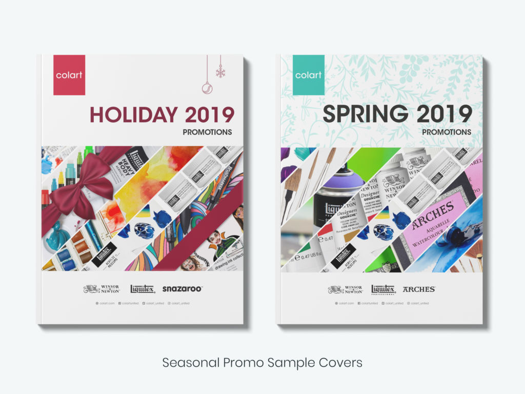 Colart Promotional Catalogs - Kelsey Armstrong