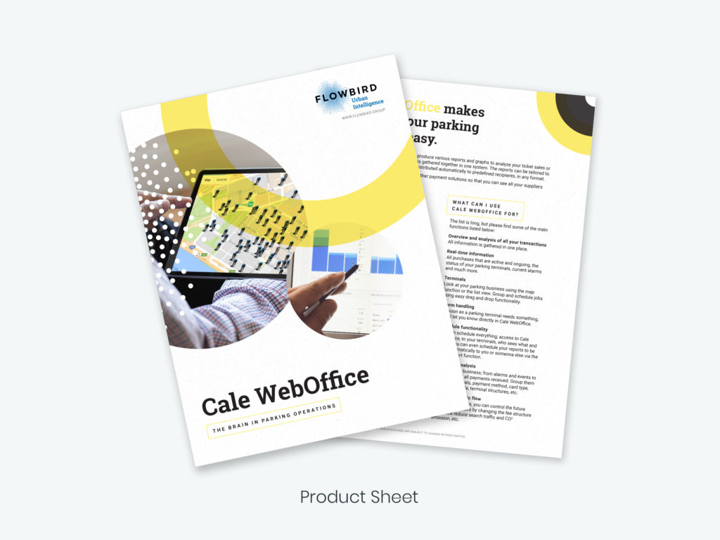 Flowbird Marketing Materials - Kelsey Armstrong