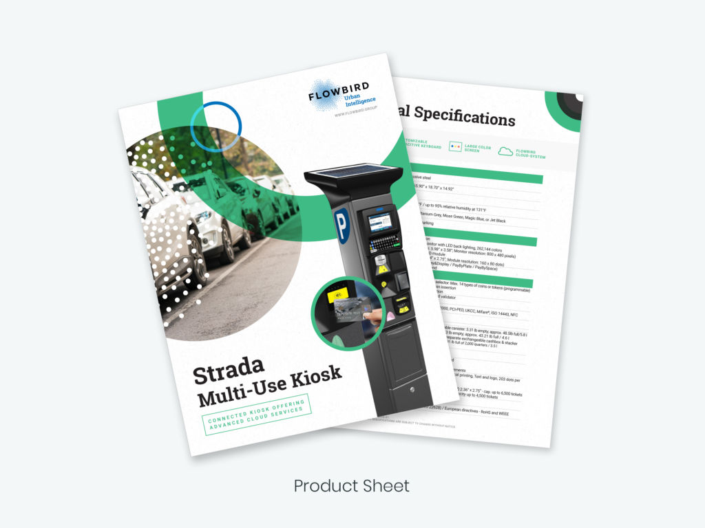 Flowbird Marketing Materials - Kelsey Armstrong